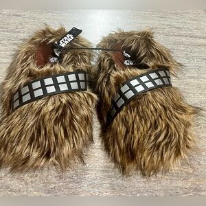 Star Wars | Shoes | Nwt Star Wars Chewbacca Fuzzy Slippers | Poshmark